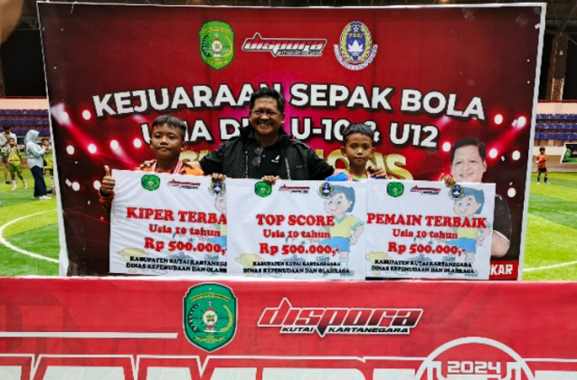 SSB Tunas Muda Loa Kulu Juara Bupati Cup Kukar 2024 | sultanews.com
